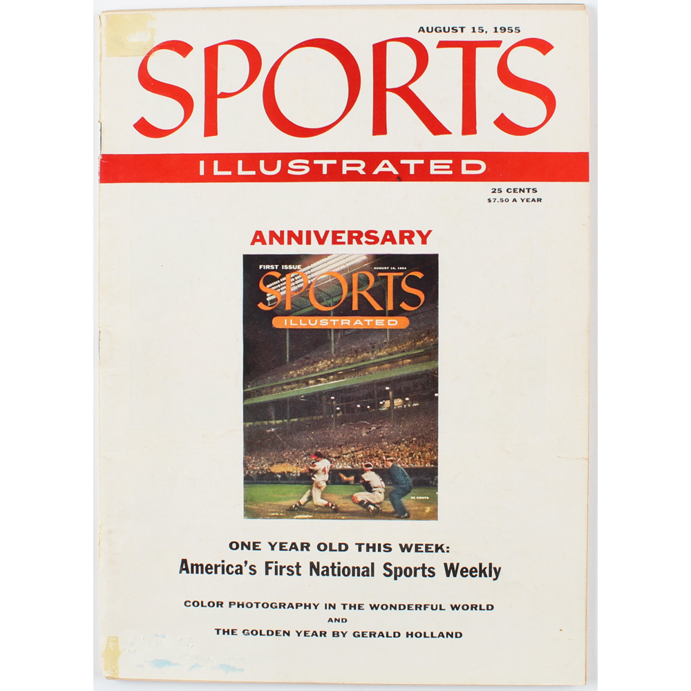 Vintage 1955 "Sports Illustrated" Magazine | Pristine Auction