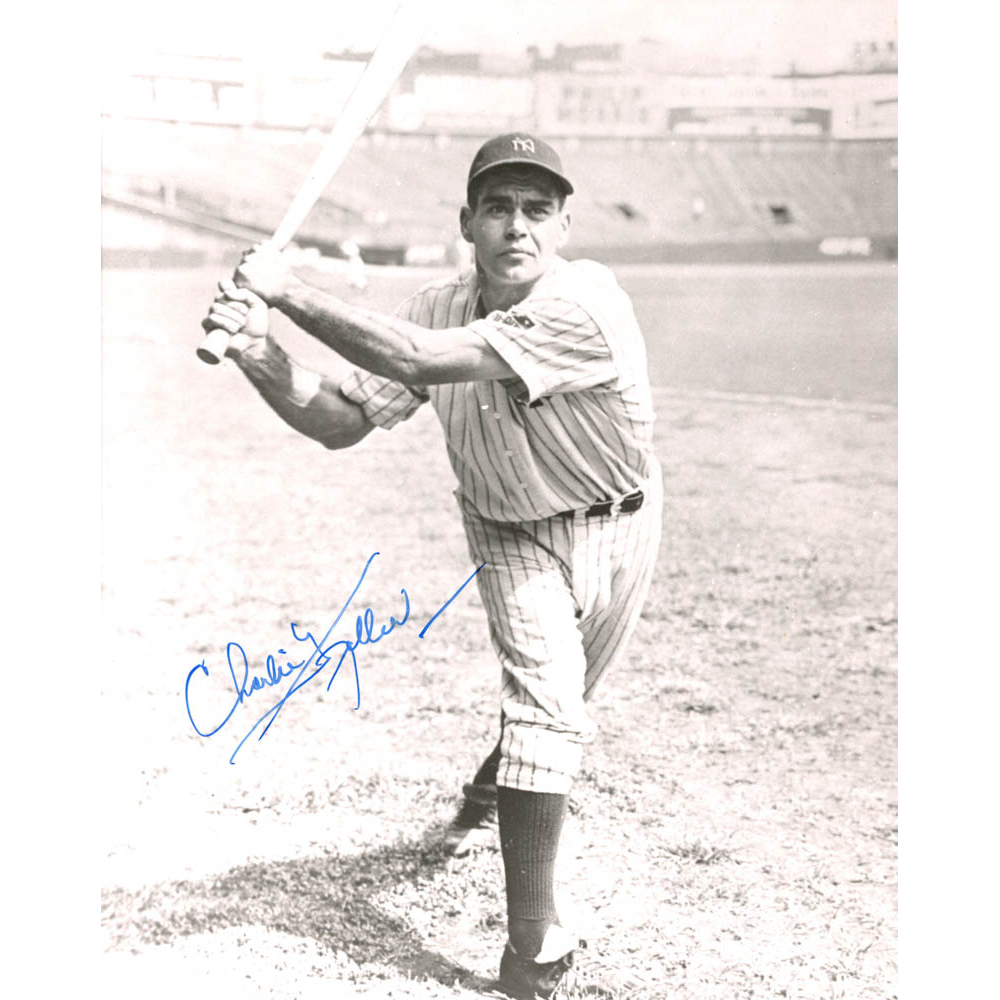 Charlie Keller Signed Yankees 8x10 Photo (JSA ALOA) | Pristine Auction
