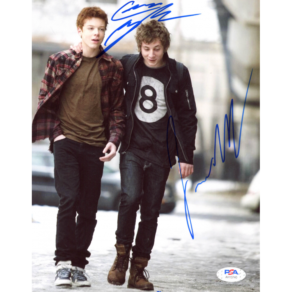 Cameron Monaghan & Jeremy Allen White Signed "Shameless" 8x10 Photo ...