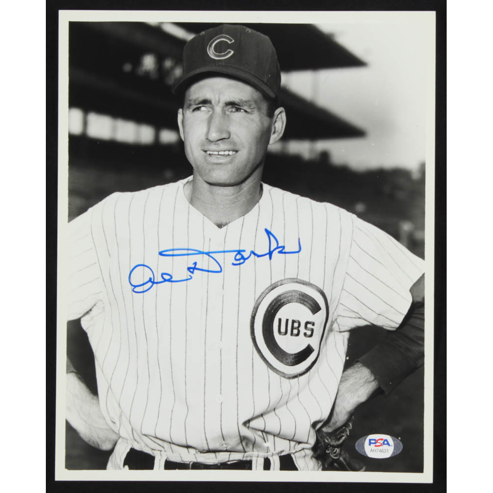 Alvin Dark Signed Cubs 8x10 Photo (PSA COA) | Pristine Auction