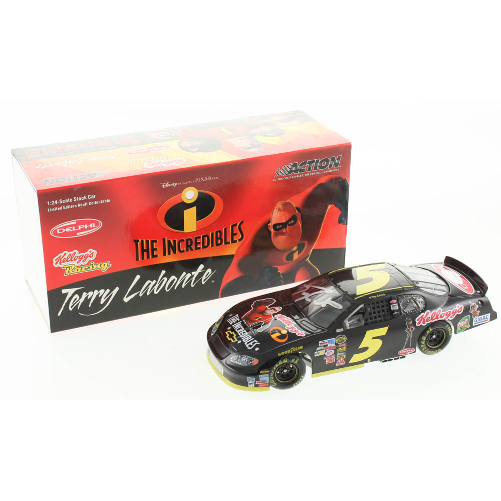 Terry Labonte Signed LE #5 Kellog's / The incredibles 2004 Monte Carlo ...
