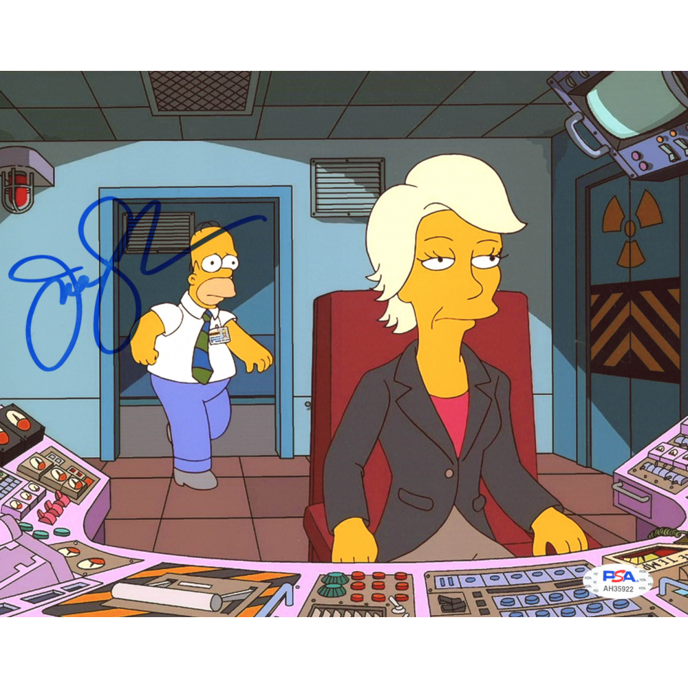 Jane Lynch Signed "The Simpsons" 8x10 Photo (PSA COA) | Pristine Auction