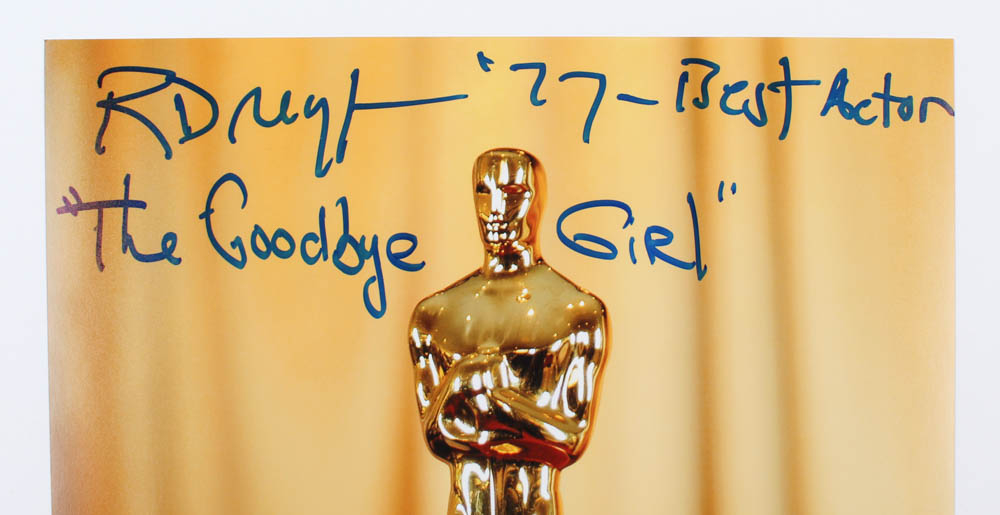 Richard Dreyfuss Signed "Academy Awards" 11x14 Photo With (3 ...