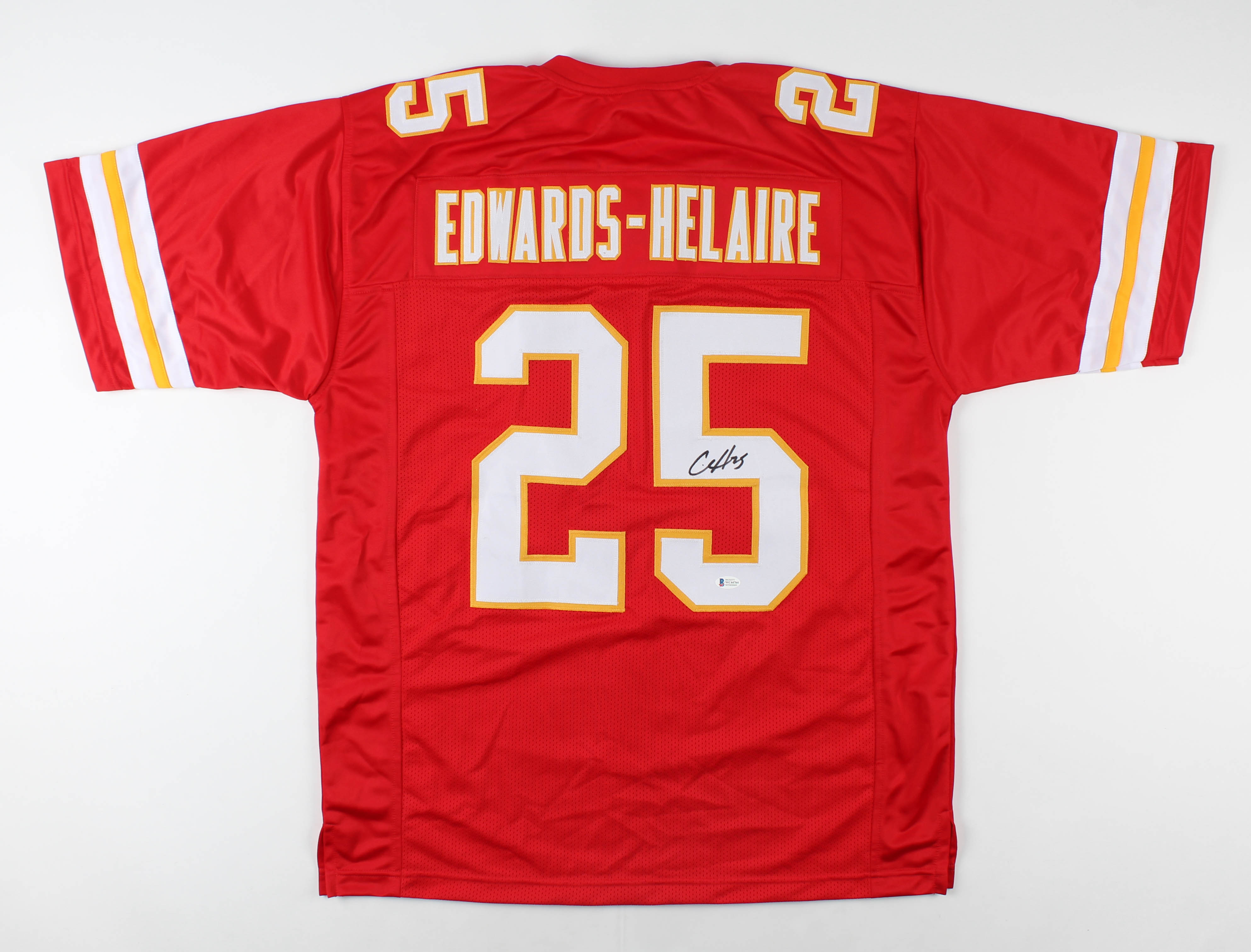 Clyde Edwards-Helaire Signed Jersey (Beckett Hologram) | Pristine Auction