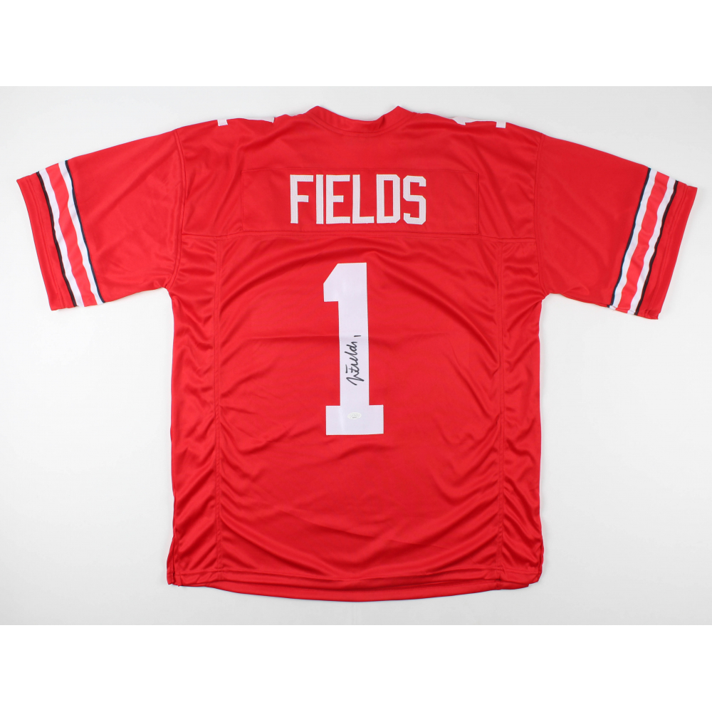 Justin Fields Signed Jersey (JSA Hologram) | Pristine Auction