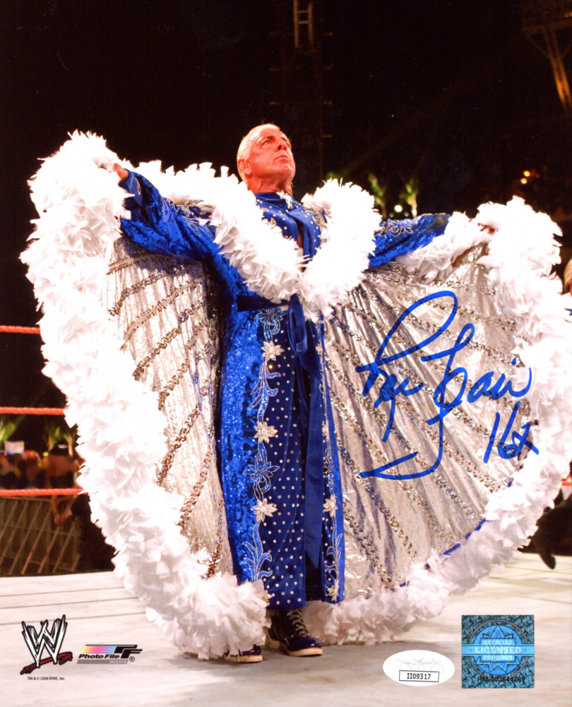 Ric Flair Signed WWE 8x10 Photo Inscribed "16x" (JSA) | Pristine Auction