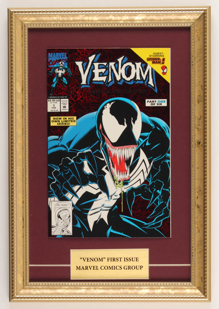 "Venom" Issue #1 Marvel 11x15.5 Custom Framed First Issue Comic Display ...