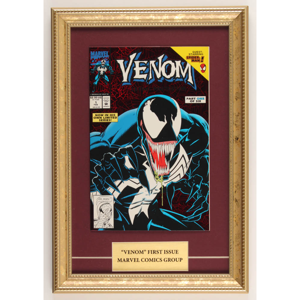 "Venom" Issue #1 Marvel 11x15.5 Custom Framed First Issue Comic Display ...