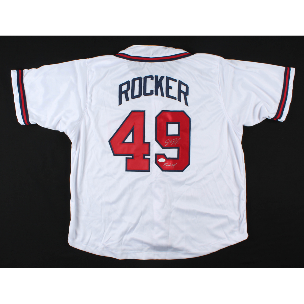 John Rocker Signed Jersey Inscribed "F*** NY" (JSA COA) | Pristine Auction