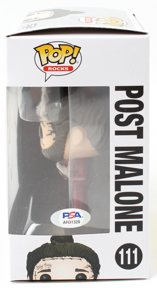Post Malone Signed #111 Funko Pop! Vinyl Figure (PSA Hologram ...