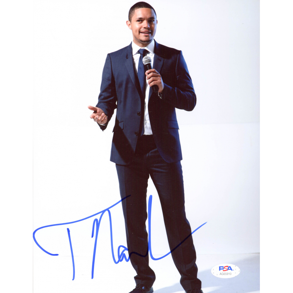 Trevor Noah Signed 8x10 Photo (PSA COA) | Pristine Auction