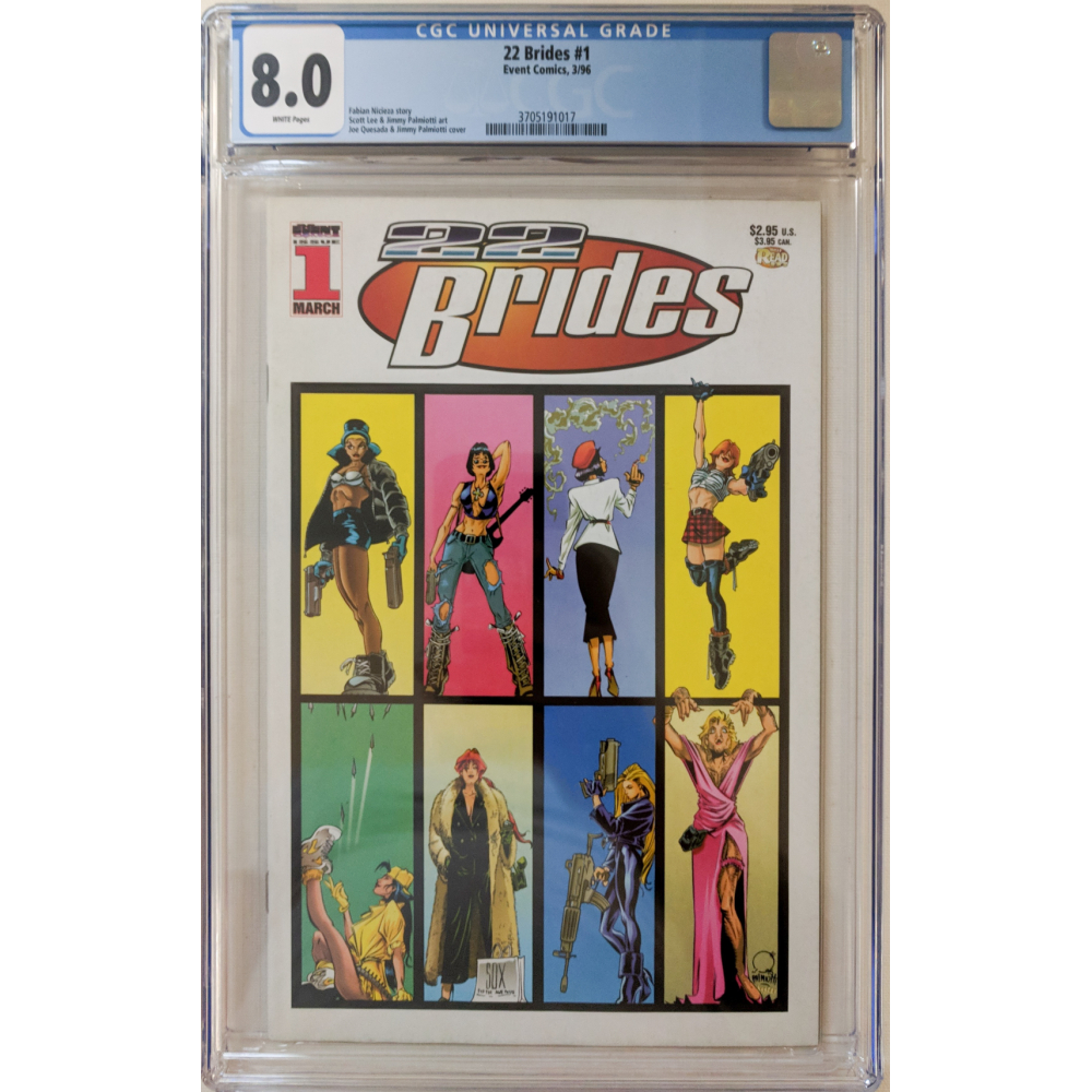 1996 "22 Brides" Issue #1 Event Comic Book (CGC 8.0) | Pristine Auction