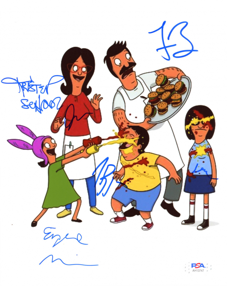"Bob's Burgers" 8x10 Photo Signed By (6) With H. Jon Benjamin, Loren ...