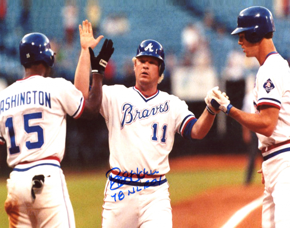 Bob Horner Signed Braves 8x10 Photo Inscribed "78 NL ROY" (SportsCards ...