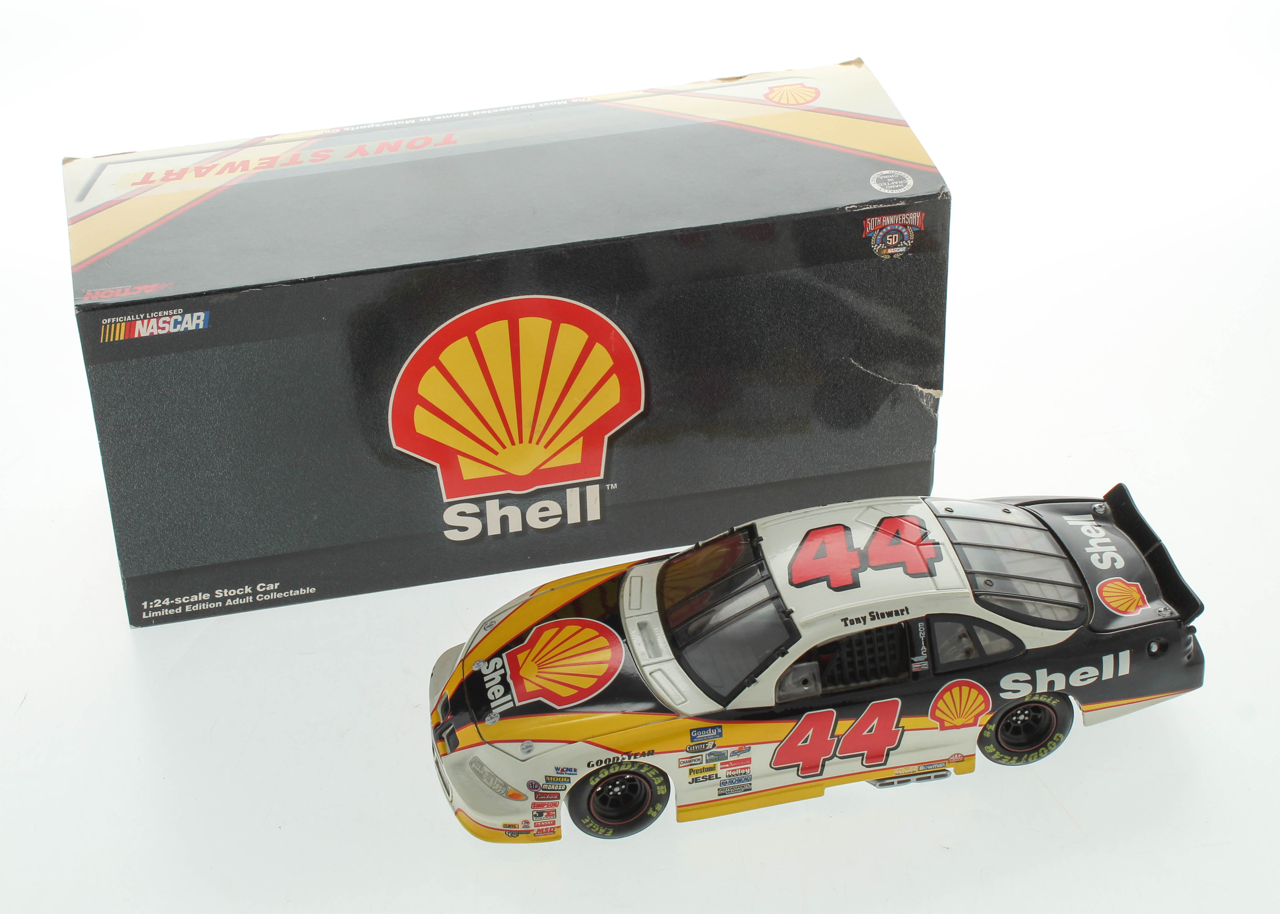 Tony Stewart LE #44 Shell / 1998 Pontiac 1:24 Scale Die Cast Car ...