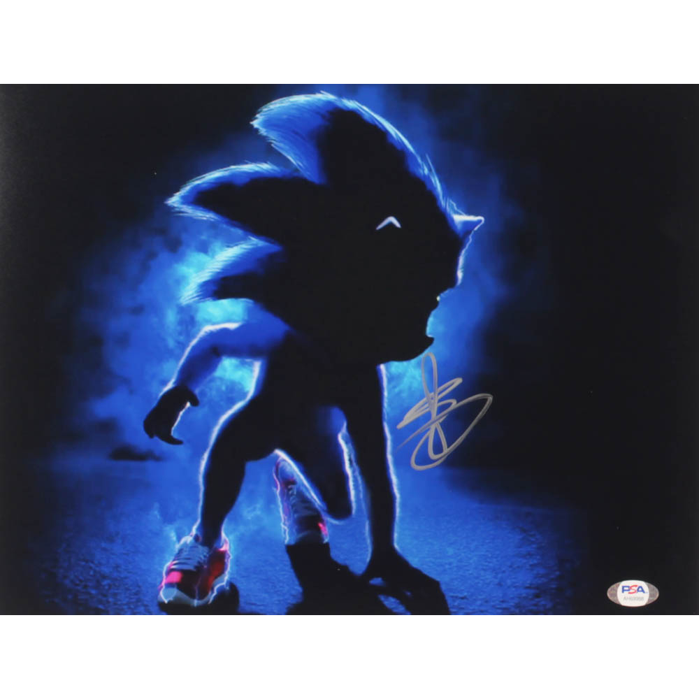 Ben Schwartz Signed "Sonic the Hedgehog" 11x14 Photo (PSA COA ...