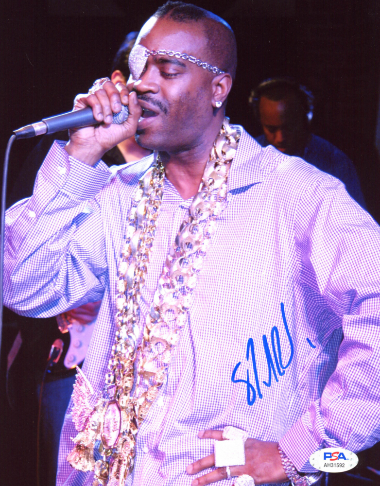 Slick Rick Signed 8x10 Photo (PSA COA) | Pristine Auction