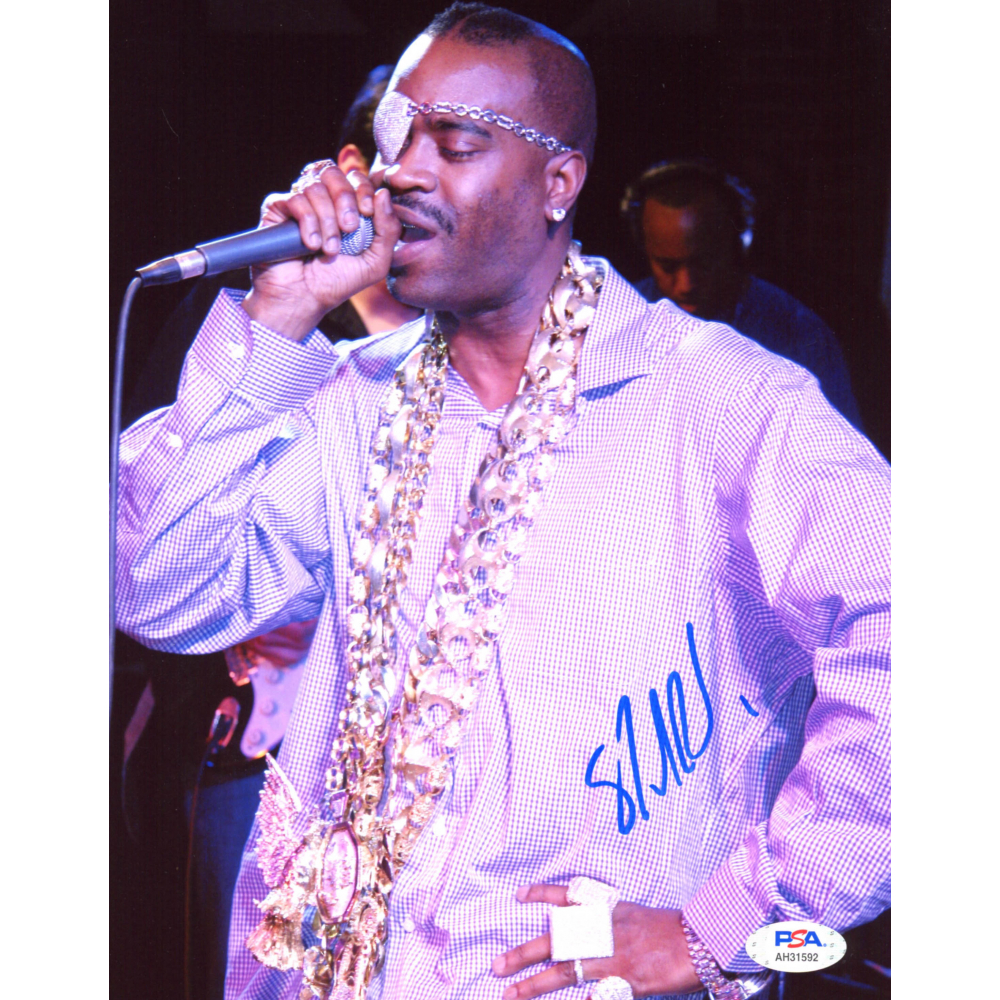 Slick Rick Signed 8x10 Photo (PSA COA) | Pristine Auction