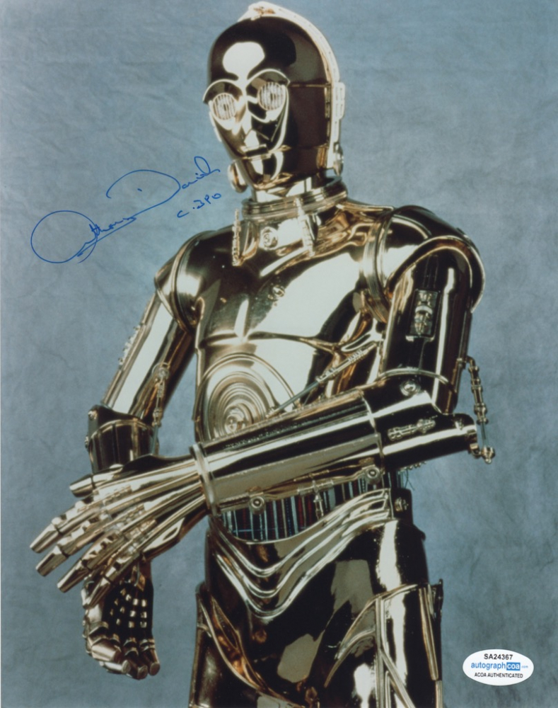 Entertainment Autographs Star Wars The Galaxy Signed 8x10 Photo Mystery ...