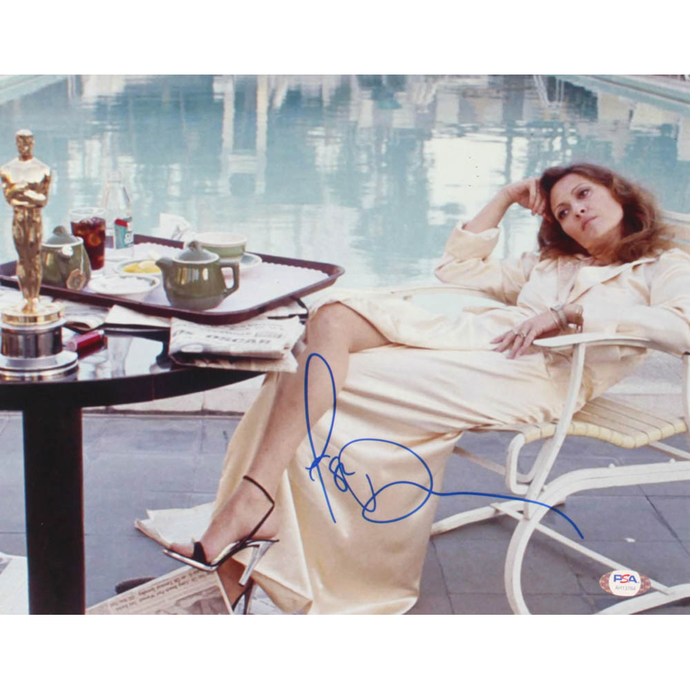 Faye Dunaway Signed 11x14 Photo (PSA COA) | Pristine Auction