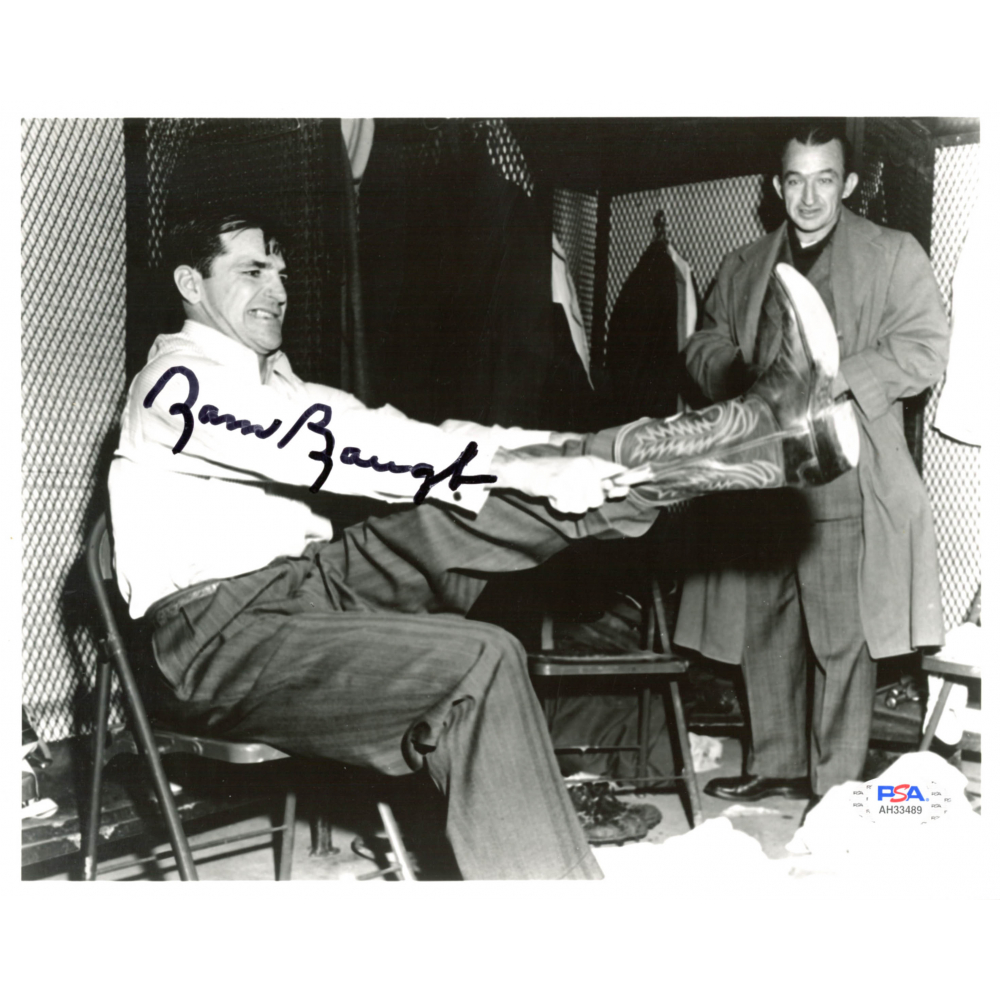 Sammy Baugh Signed 8x10 Photo (PSA COA) | Pristine Auction