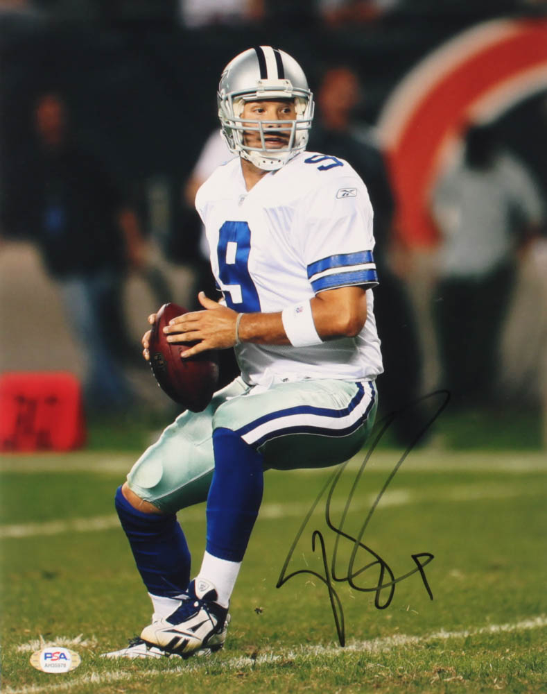 Tony Romo Signed Cowboys 11x14 Photo (PSA COA) | Pristine Auction