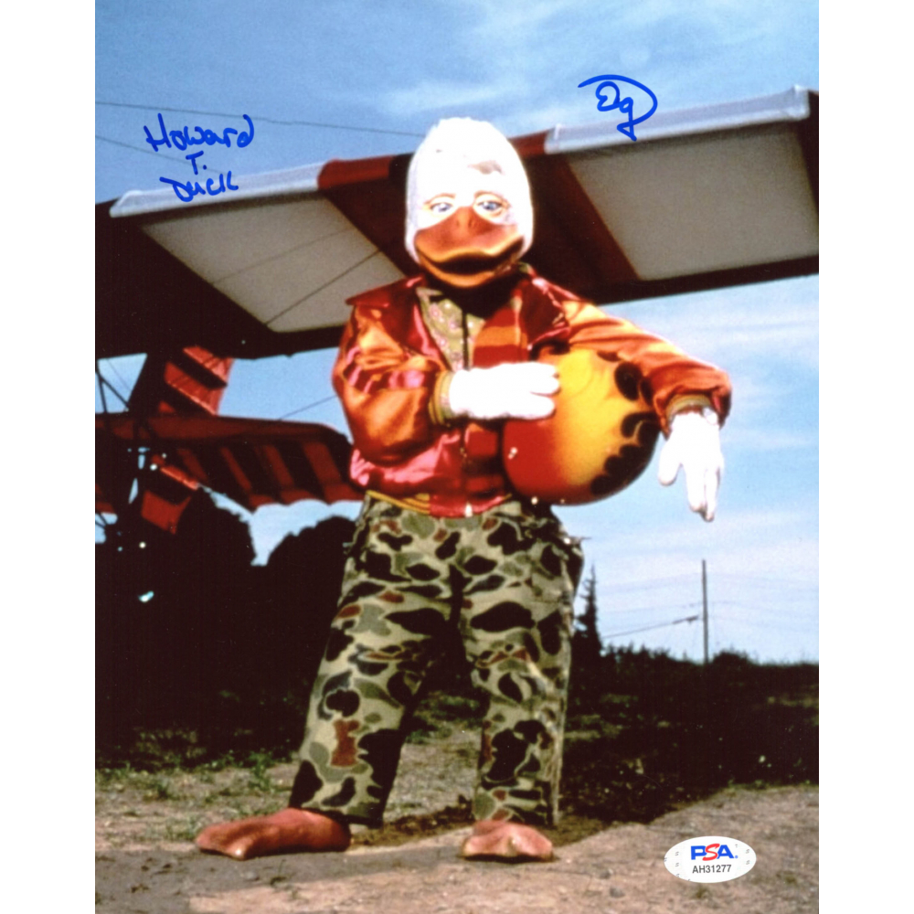 Ed Gale Signed "Howard The Duck" 8x10 Photo Inscribed "Howard T. Duck ...