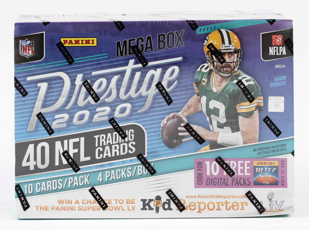 2020 Panini Prestige Football Mega Box With (4) Packs | Pristine Auction