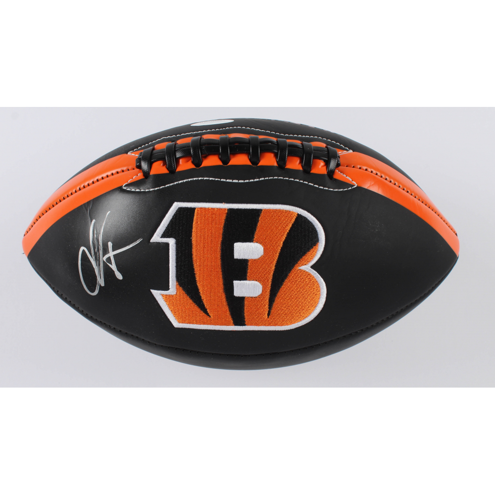 Chad "Ochocinco" Johnson Signed Bengals Logo Football (JSA COA ...