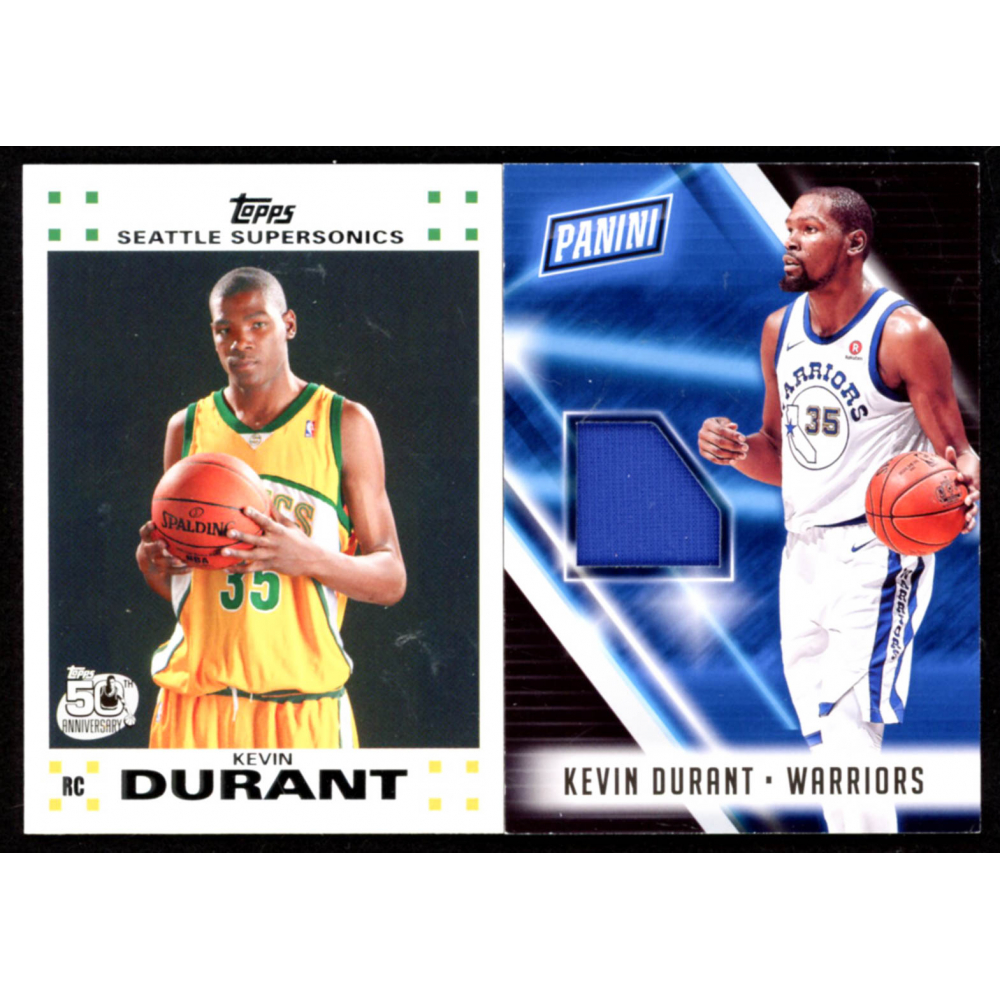 Lot of (2) Kevin Durant Cards with 2018 Panini National Convention ...