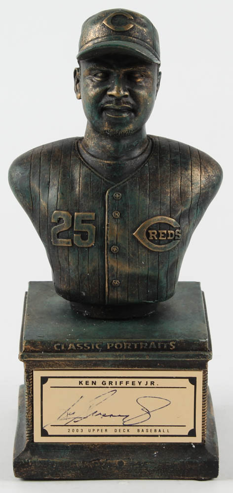Ken Griffey Jr. Signed Bronze Upper Deck Statue with Box (UDA COA ...