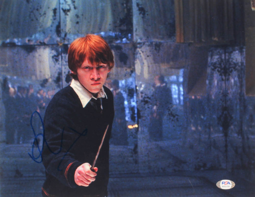 Rupert Grint Signed "Harry Potter" 11x14 Photo (PSA COA) | Pristine Auction