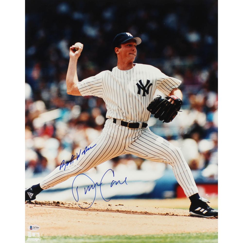 David Cone Signed Yankees 16x20 Photo Inscribed "Best Wishes" (Beckett ...