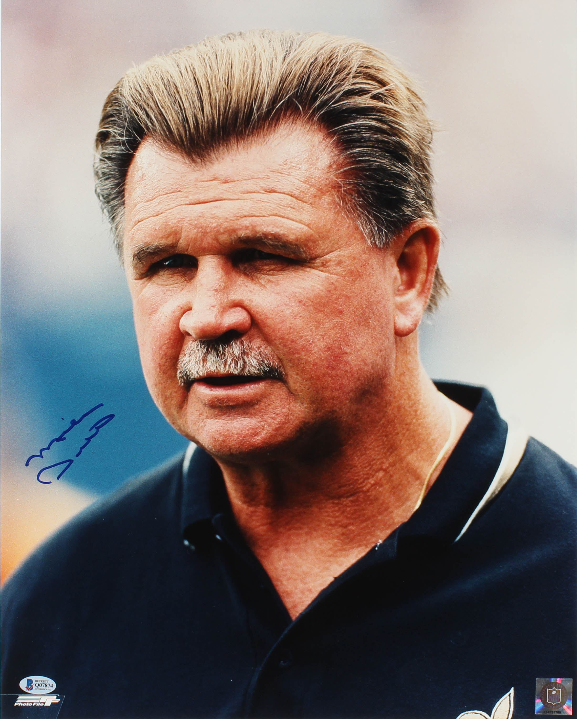 Mike Ditka Signed Saints 16x20 Photo (Beckett COA) | Pristine Auction