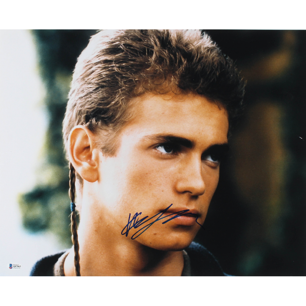Hayden Christensen Signed "Star Wars" 16x20 Photo (Beckett COA ...