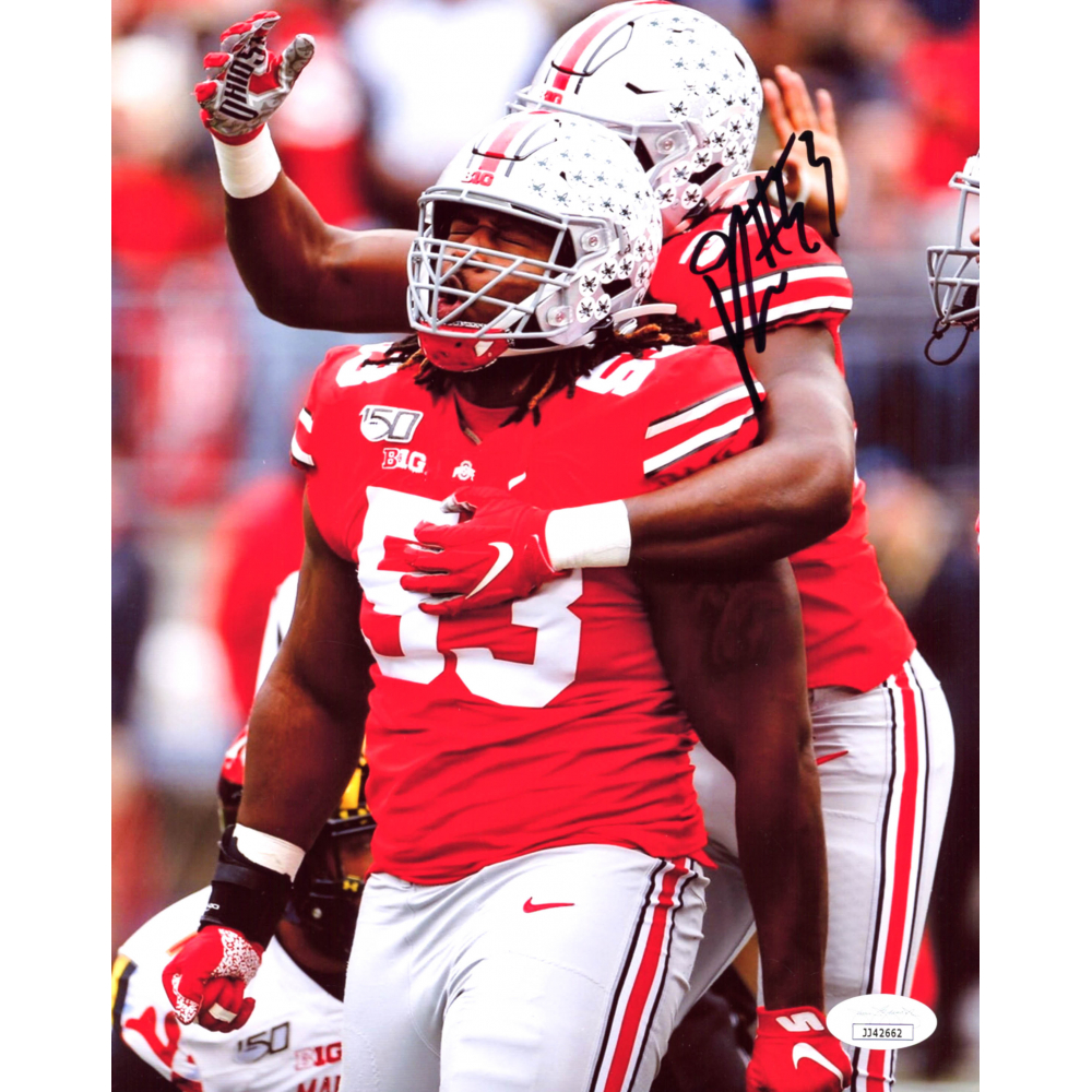 Davon Hamilton Signed Ohio State Buckeyes 8x10 Photo (JSA COA ...