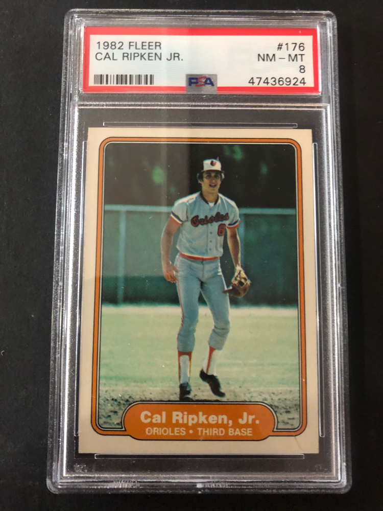 Cal Ripken 1982 Fleer #176 RC (PSA 8) | Pristine Auction