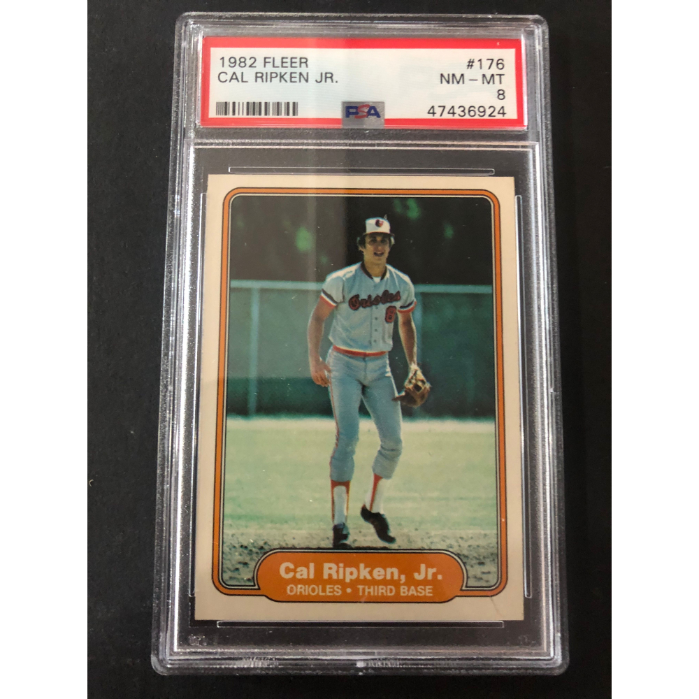 Cal Ripken 1982 Fleer #176 RC (PSA 8) | Pristine Auction