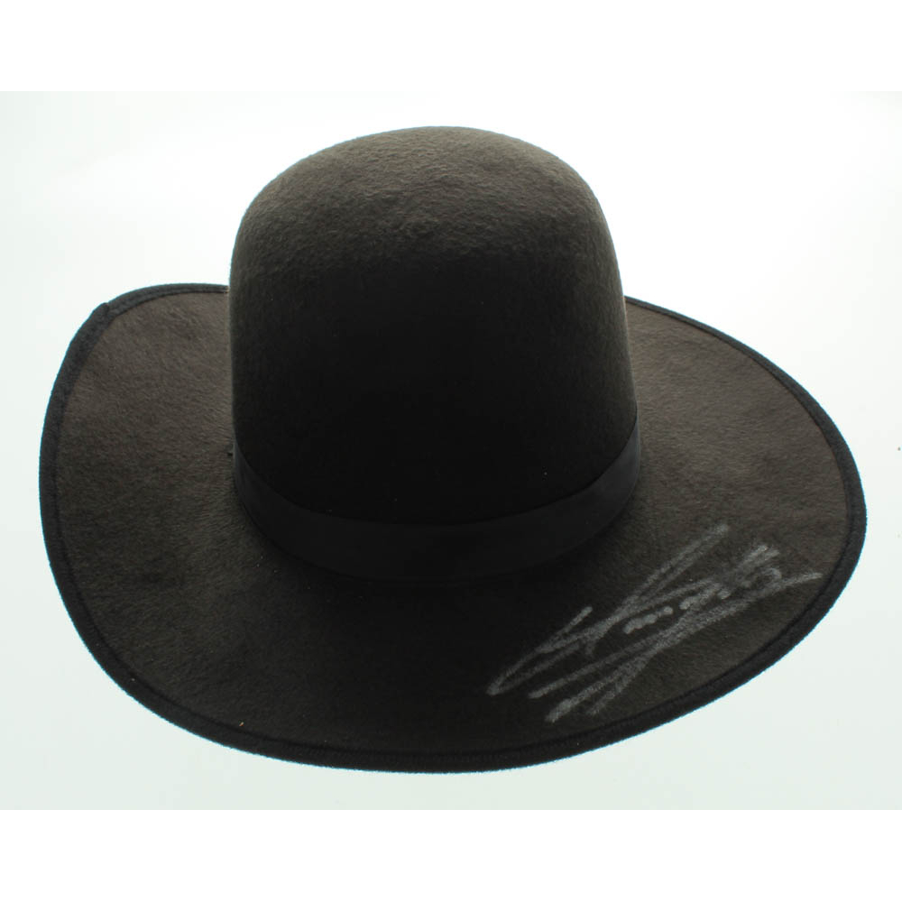 The Undertaker Signed Wide Brim Open Crown Hat (PSA COA) | Pristine Auction