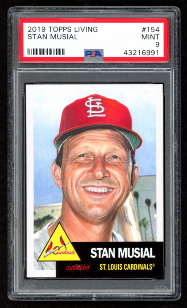 Stan Musial 2019 Topps Living #154 (PSA 9) | Pristine Auction