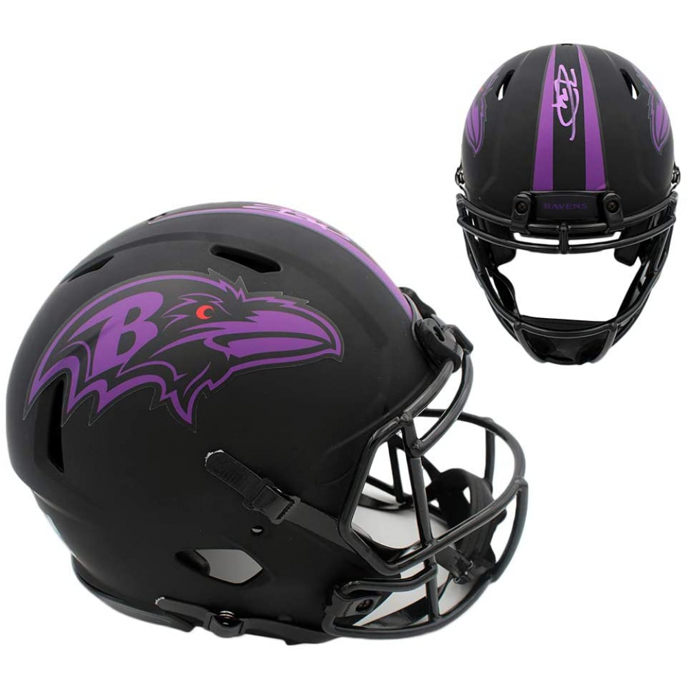 Earl Thomas Signed Ravens Full-Size Authentic On-Field Eclipse ...
