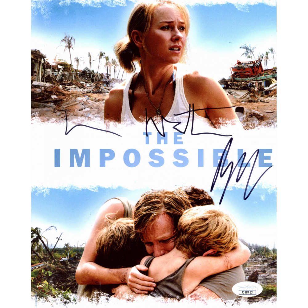 Naomi Watts & Ewan McGregor Signed "The Impossible" 8x10 Photo (JSA COA ...