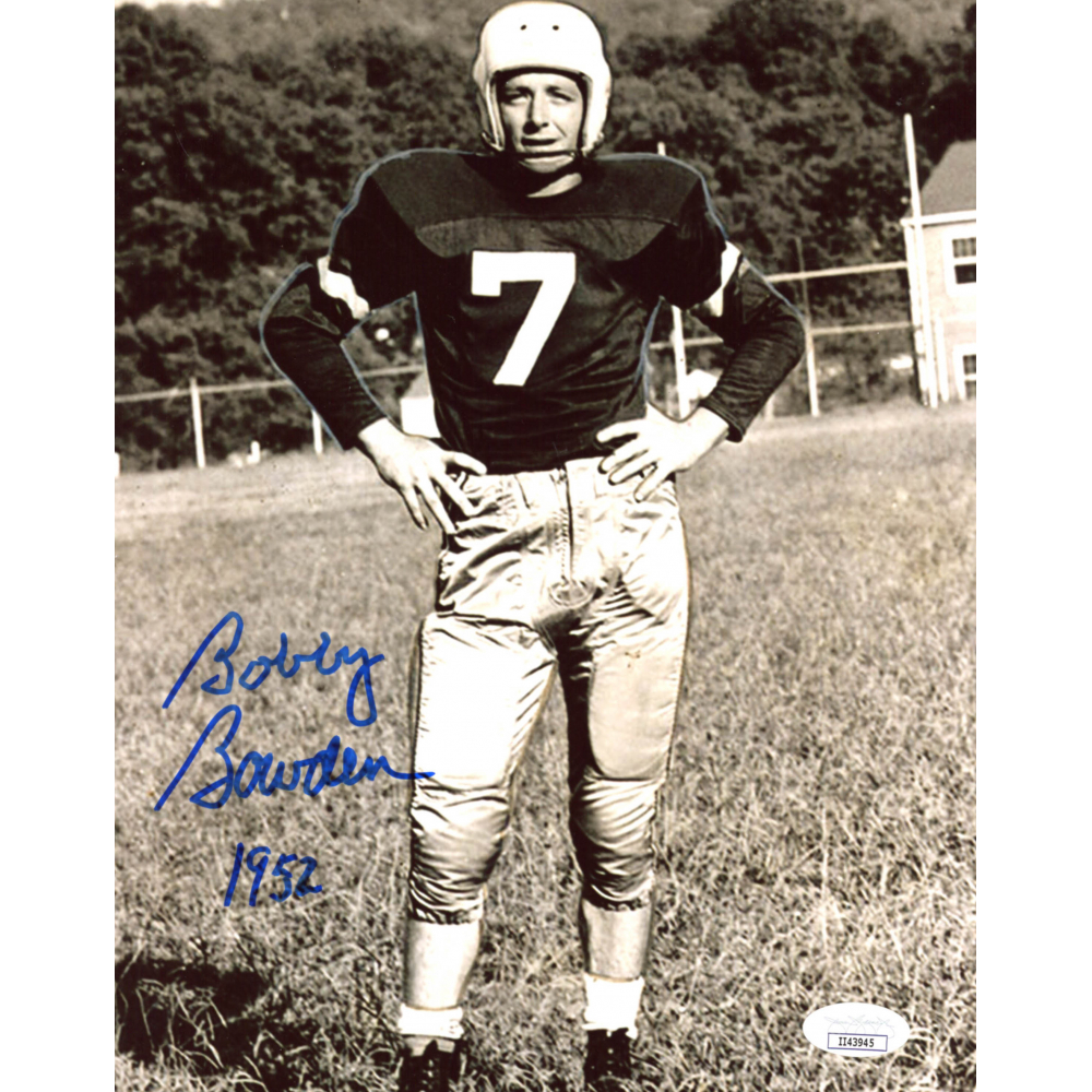 Bobby Bowden Signed Samford Bulldogs 8x10 Photo Inscribed "1952" (JSA ...