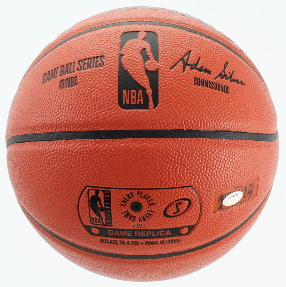 Shaquille O'Neal Signed Lakers Logo NBA Game Ball Series Basketball ...