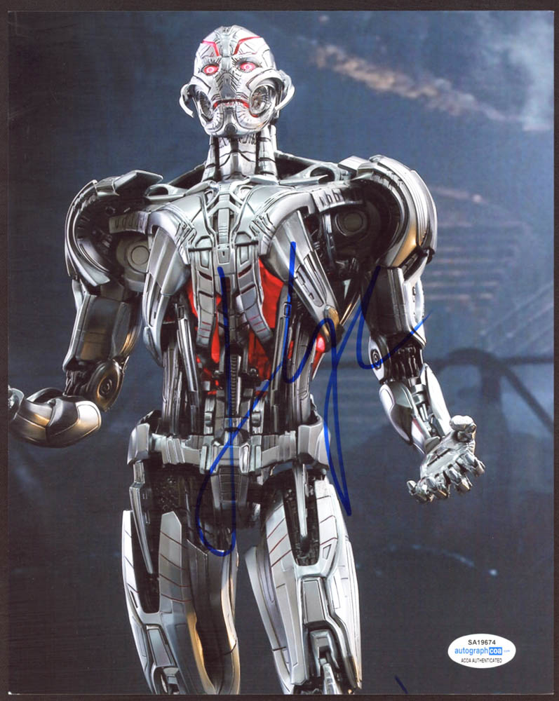 James Spader Signed "Avengers: Age of Ultron" 8x10 Photo (AutographCOA ...