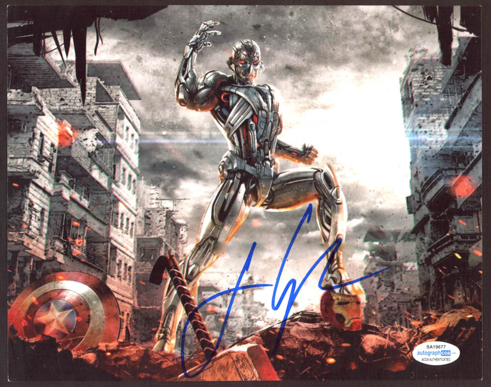 James Spader Signed "Avengers: Age of Ultron" 8x10 Photo (AutographCOA ...