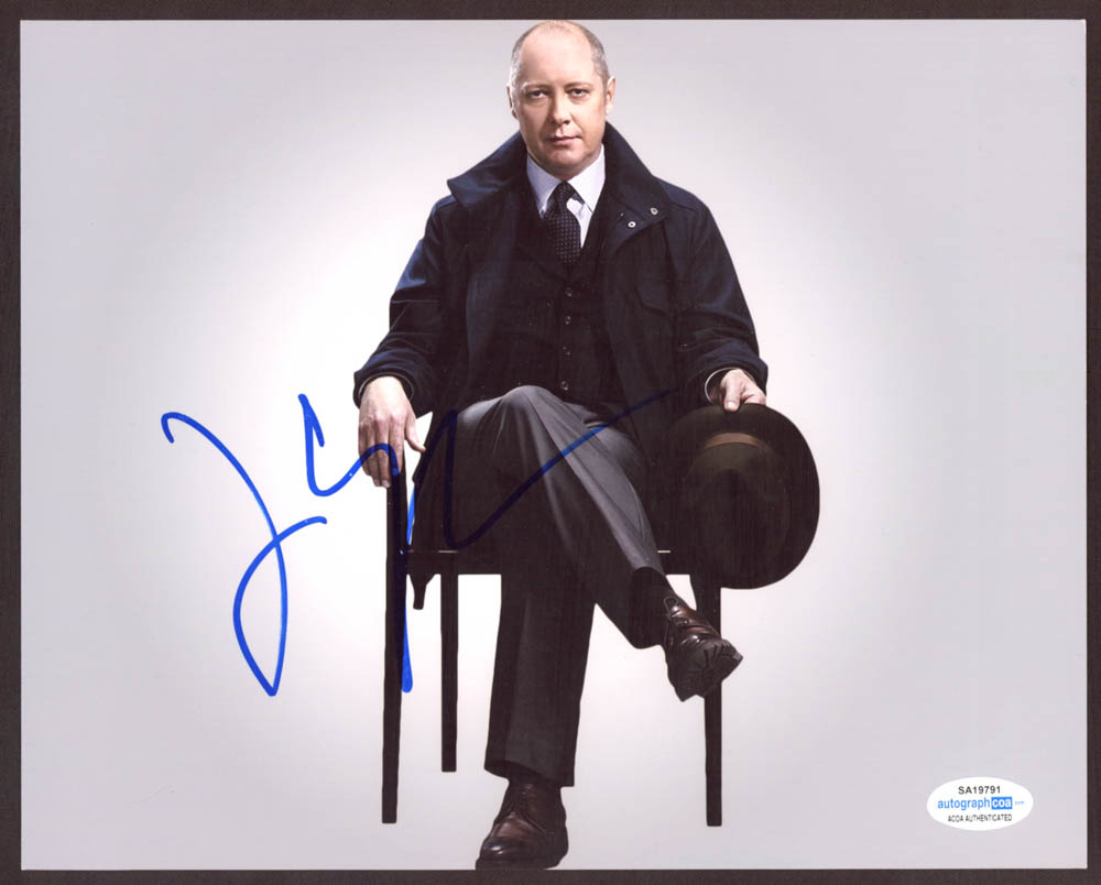 James Spader Signed "The Blacklist" 8x10 Photo (AutographCOA COA ...