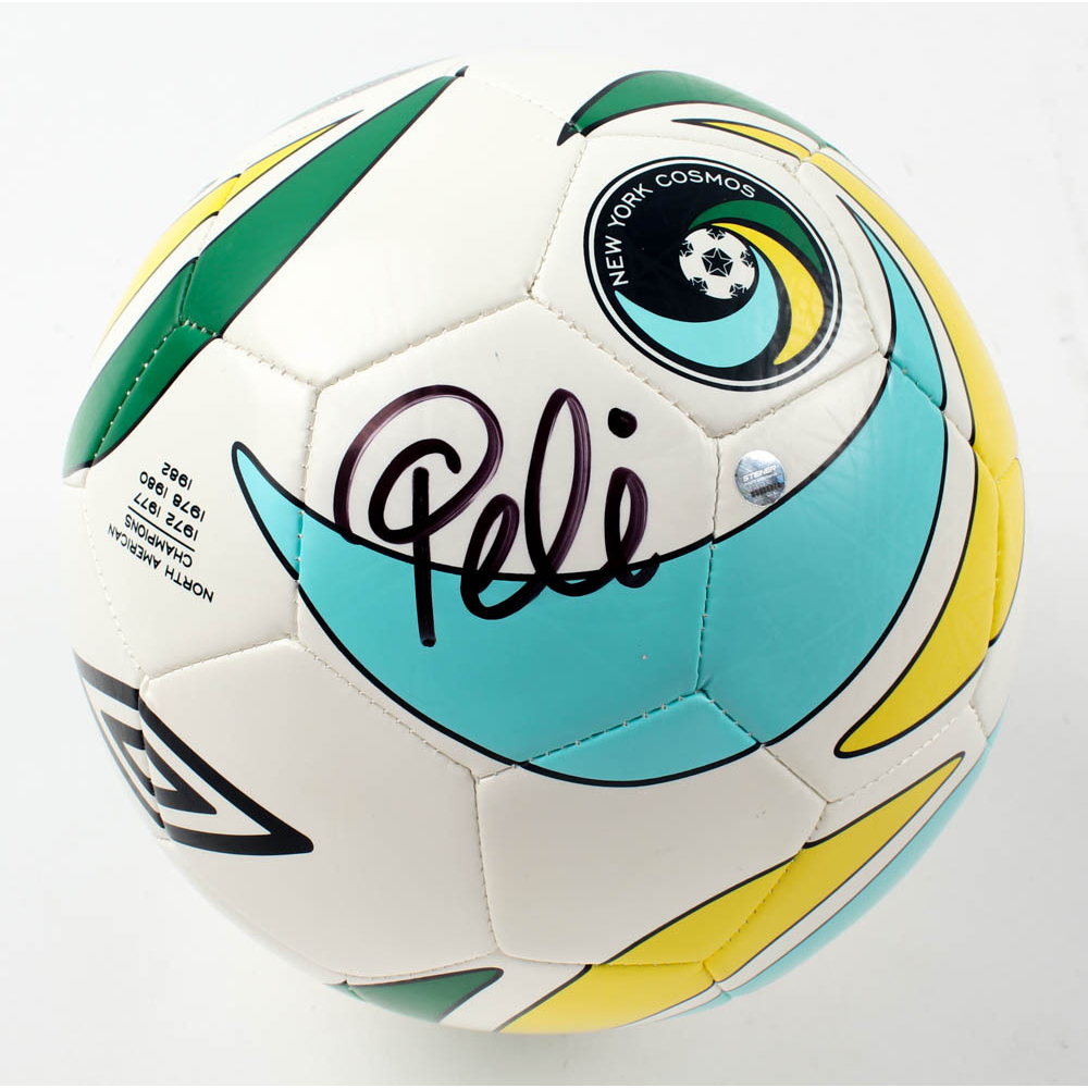 Pele Signed Umbro Soccer Ball (Steiner Hologram) | Pristine Auction