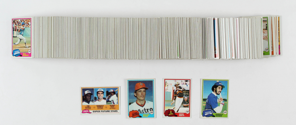 Complete Set of (726) 1981 Topps Baseball Cards | Pristine Auction