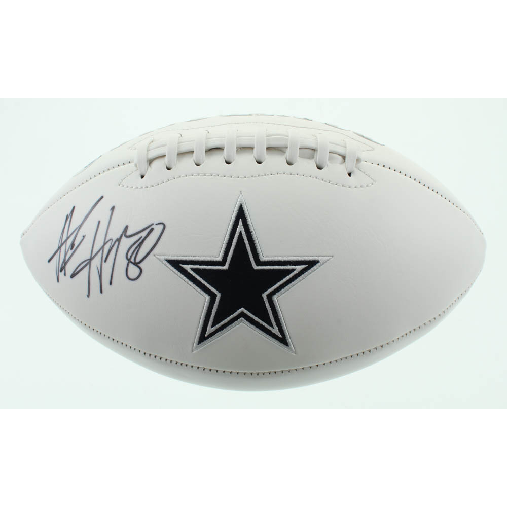 Alvin Harper Signed Cowboys Logo Football (Pro Player Hologram ...